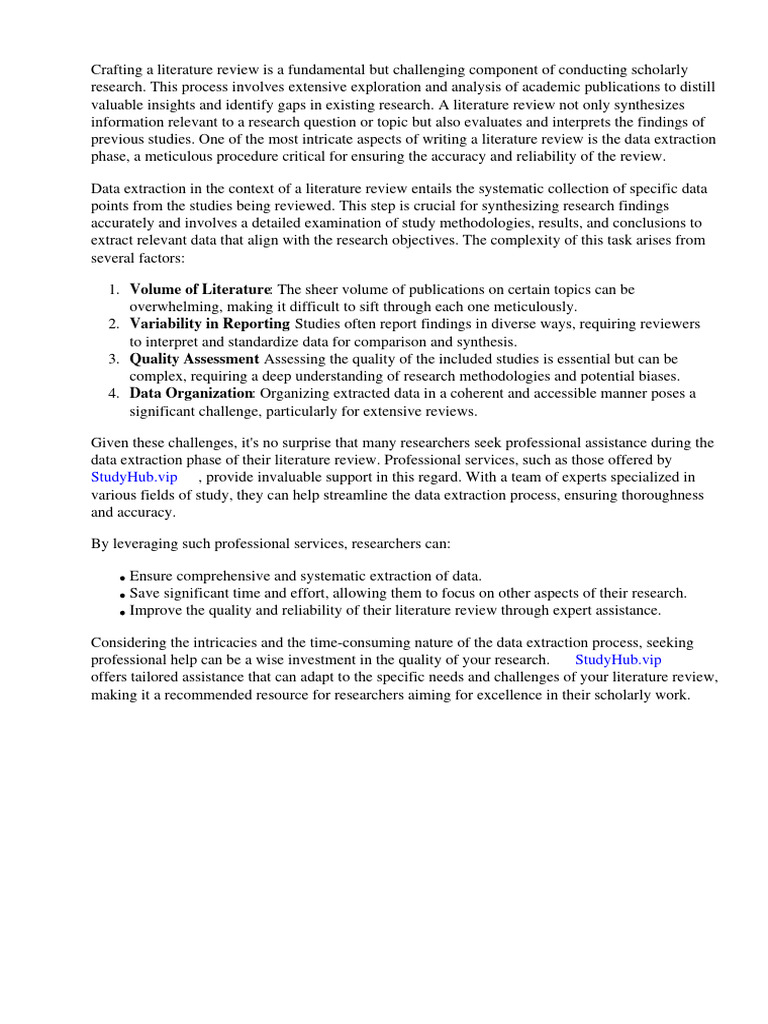 Data Extraction Form Literature Review | PDF | Systematic Review | Data Data Extraction Form Literature Review | PDF | Systematic Review | Data