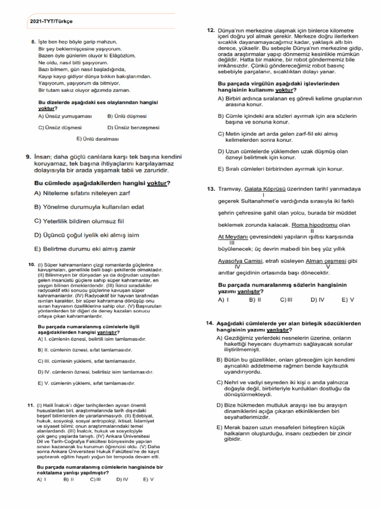 Edebiyat Proje | PDF