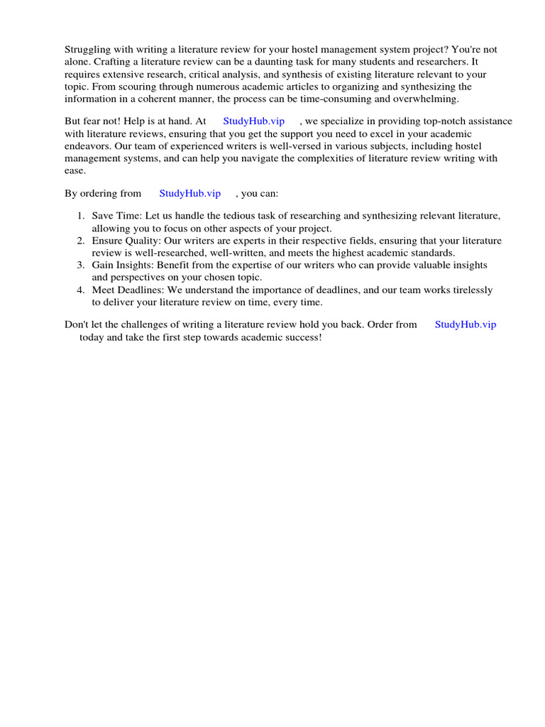 Literature Review On Hostel Management System Project | PDF | Operating ... Literature Review On Hostel Management System Project | PDF | Operating ...