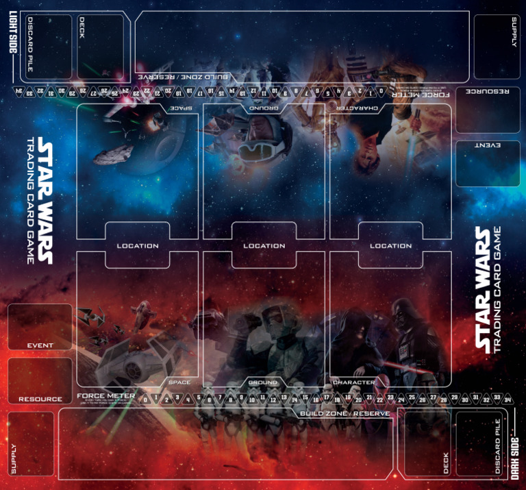 Star Wars Trading Card Game Playmat - Galactic Civil War | PDF