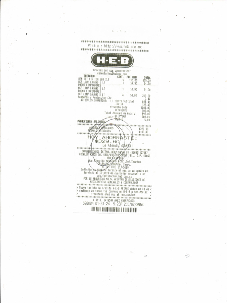 Tickets HEB | PDF