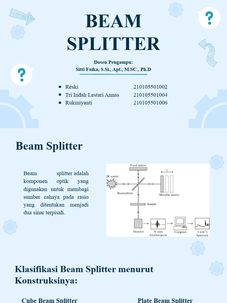 Beam Splitter | PDF | Komputer | Teknologi & Rekayasa