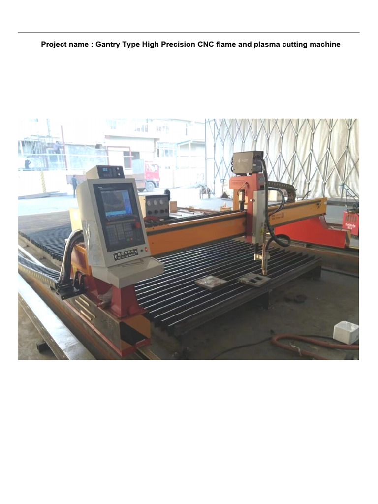 plasma cutting with marking | PDF | Numerical Control | Electrical ...