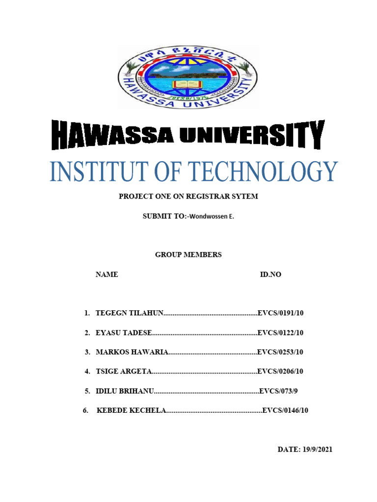 OOSE Student Registration System Project | PDF | Conceptual Model | Use Case