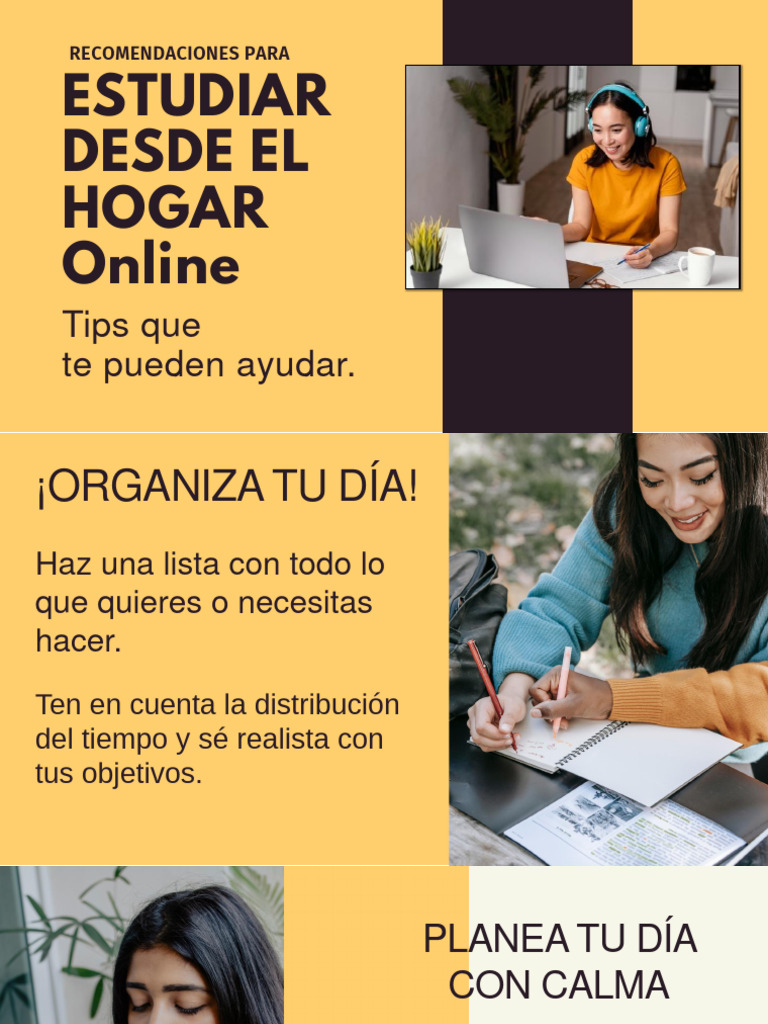 Tips para Estudiar en Casa | PDF
