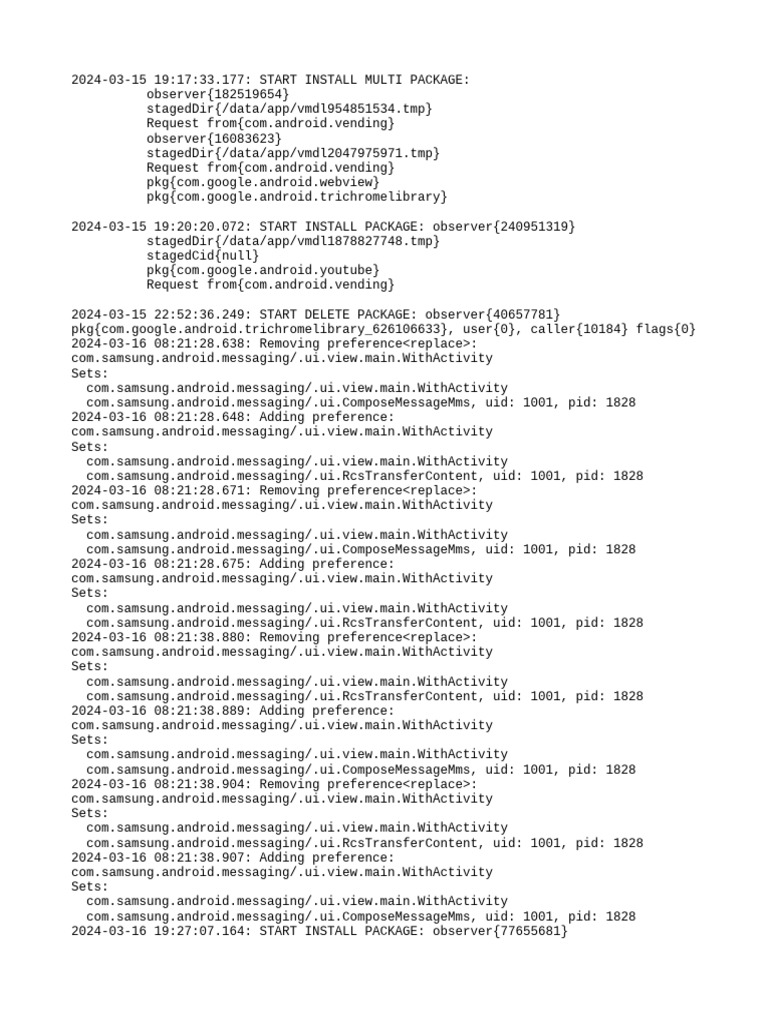 PM Debug Info | Download Free PDF | Software | Computing