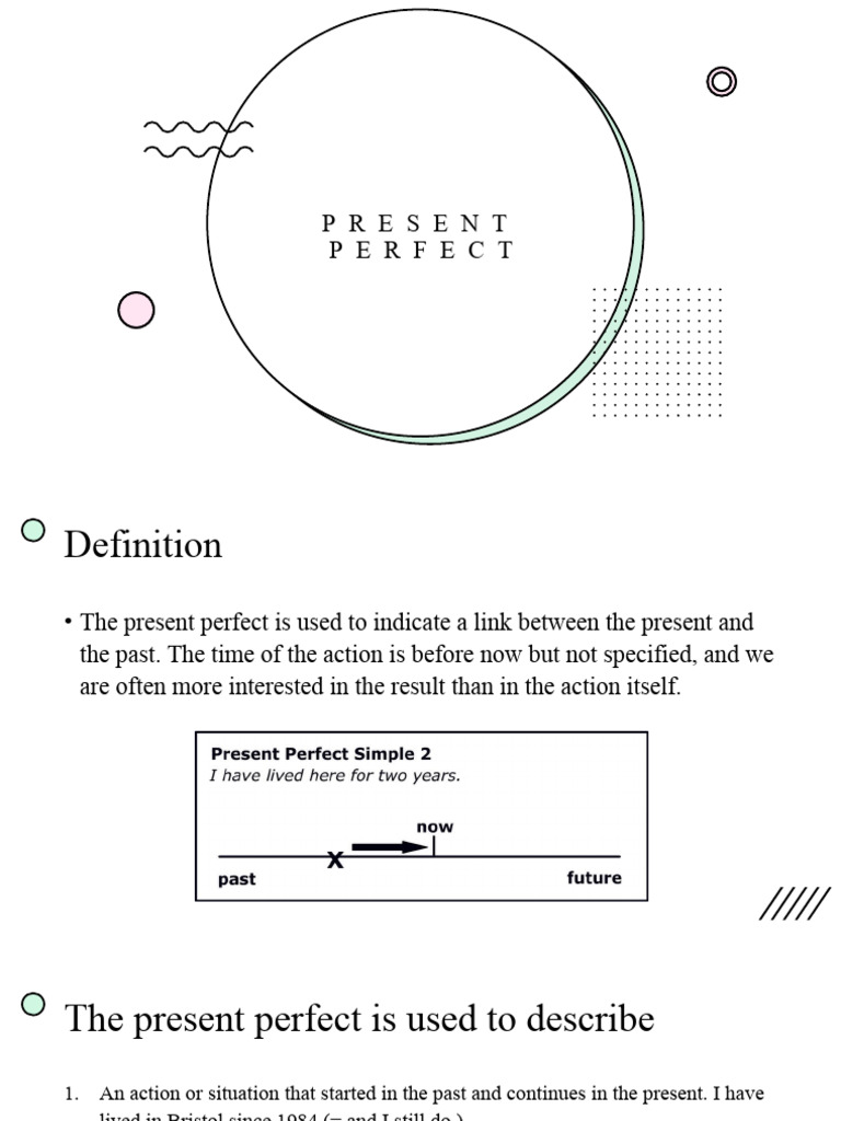 Present Perfect | PDF | Verb | Question
