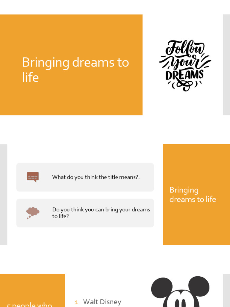 Bringing Dreams To Life | PDF | Elon Musk | Steve Jobs
