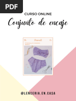Curso de Costura de Ropa Íntima | PDF | Textiles | Cuerpo humano