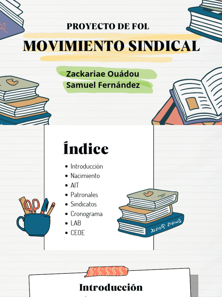 Proyecto de Fol | PDF | Sindicato | Labor