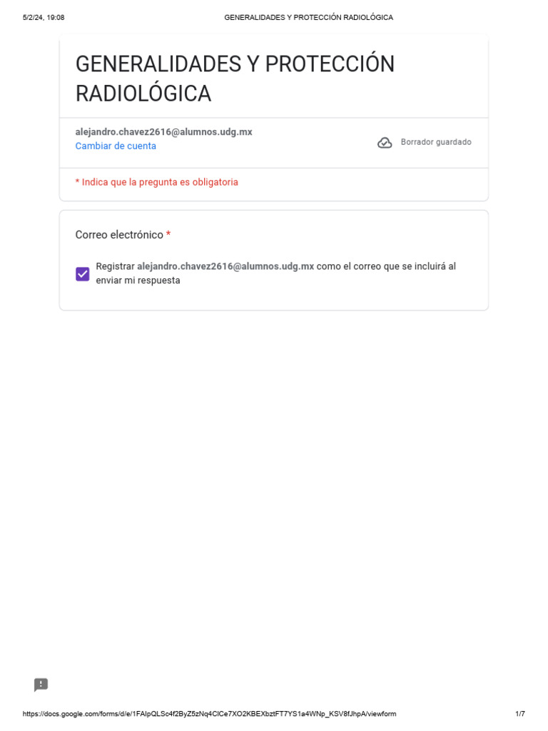 Examen 01 RADIOLOGIA | PDF | Radiología | Protección de radiación