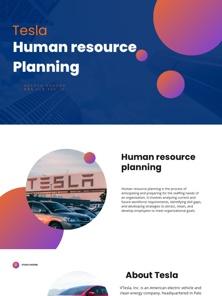 Tesla's Human Resource Planning Strategies | PDF | Human Resource ...