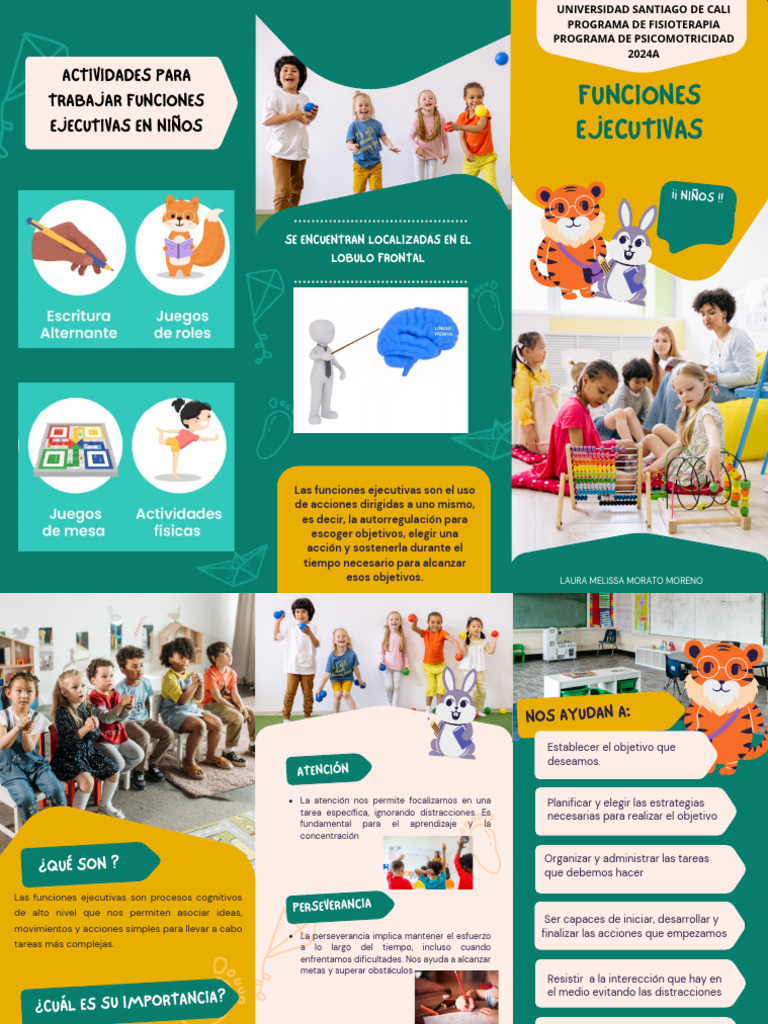 Actividades para Funciones Ejecutivas Niños | PDF | Atención ...
