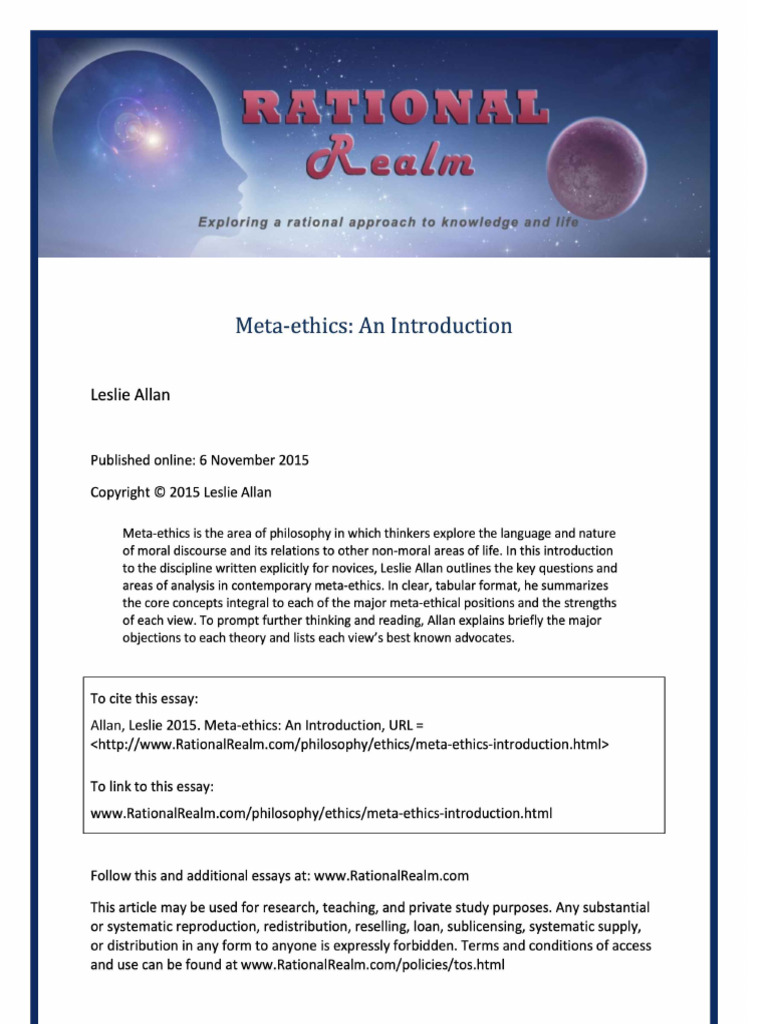 Rational Realm | PDF