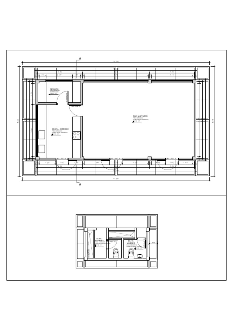 PERFIL TÉCNICO PARA CONSTRUCCION LOCAL COMUNAL CUSHURO QUIHUILA-Layout1 | PDF