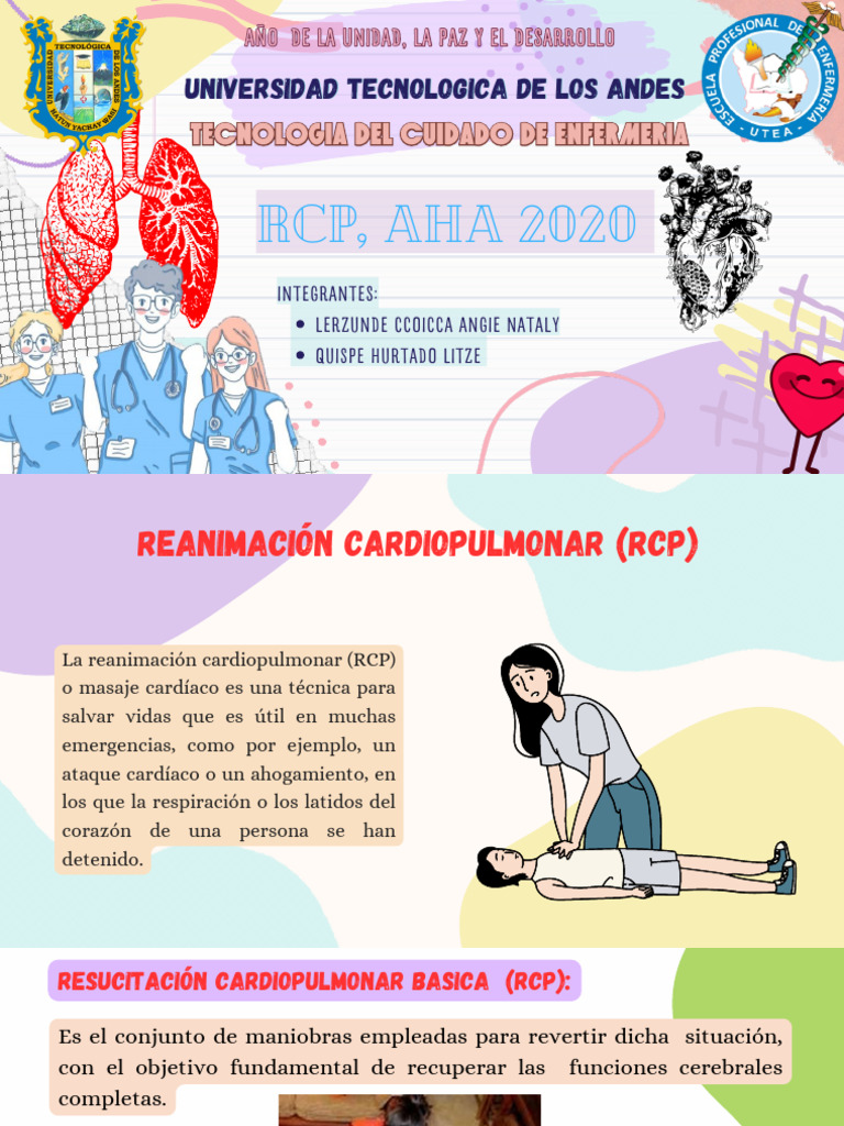 RCP Aha 2020 - 20231107 - 083546 - 0000-1 | PDF | Reanimación cardiopulmonar | Paro cardíaco