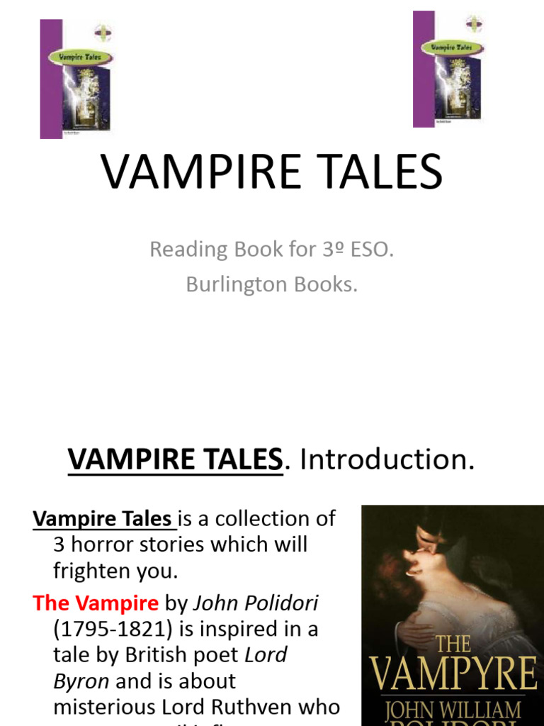 Lord Ruthven: A Vampire Tale | PDF