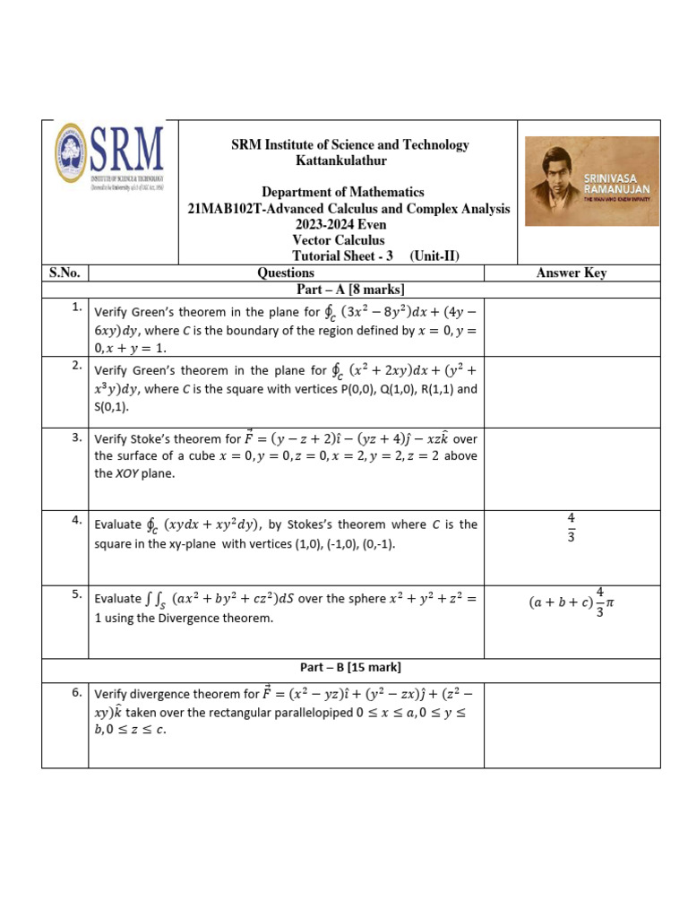 Maths Tutorial For Vector Calculus | PDF