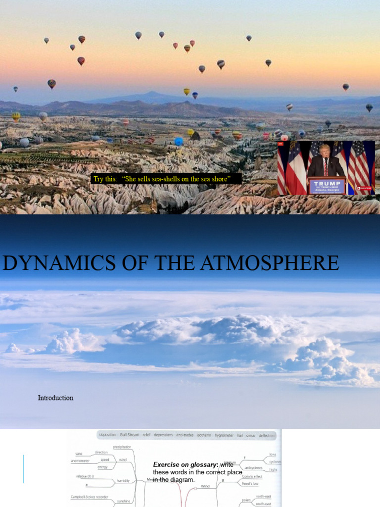 Chapter 1+2 Structure of The Atmosphere & Energy in The Atmosphere | PDF