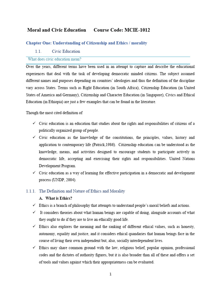 Chapter 1 4 Word Pdf Utilitarianism Pleasure