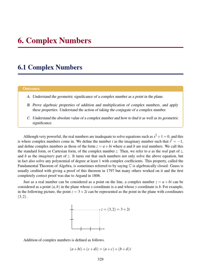 Tema 4 (Numrat Kompleks) | PDF | Field (Mathematics) | Complex Number