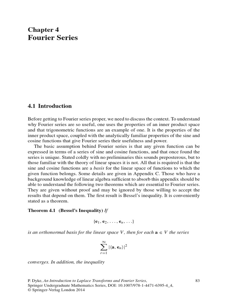 Tema 5 (Serite Furie) | PDF | Fourier Transform | Fourier Series