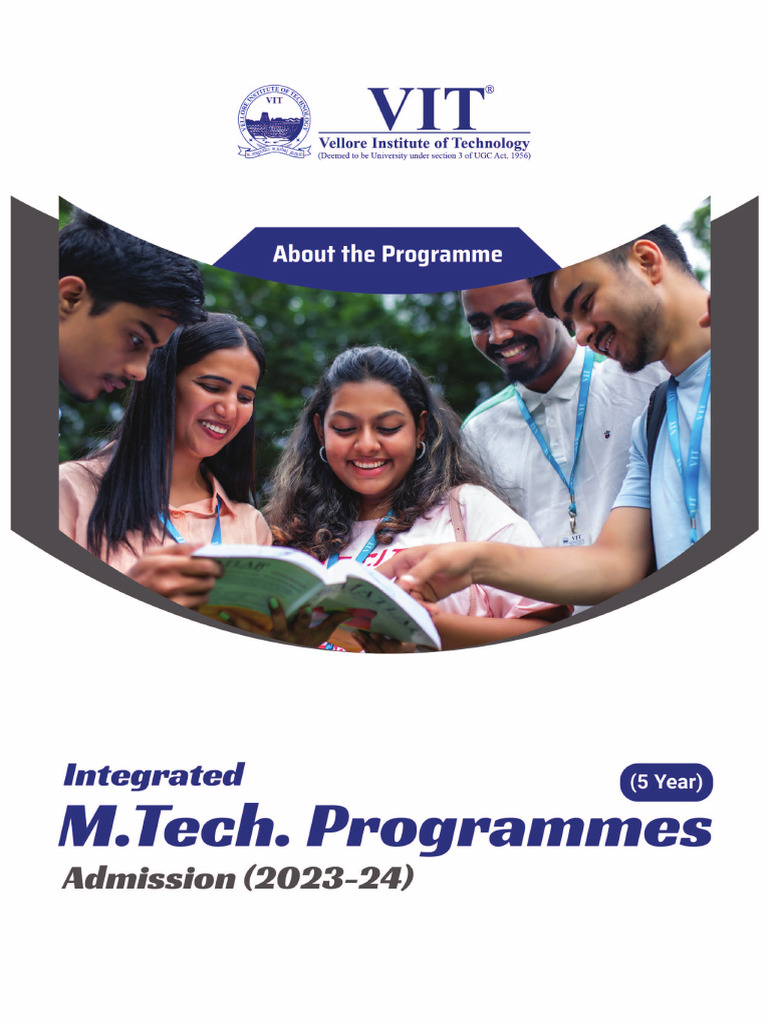Int-M-TEch-2023-24 - Batch-About-the-Programmes-22-02-2023 | PDF