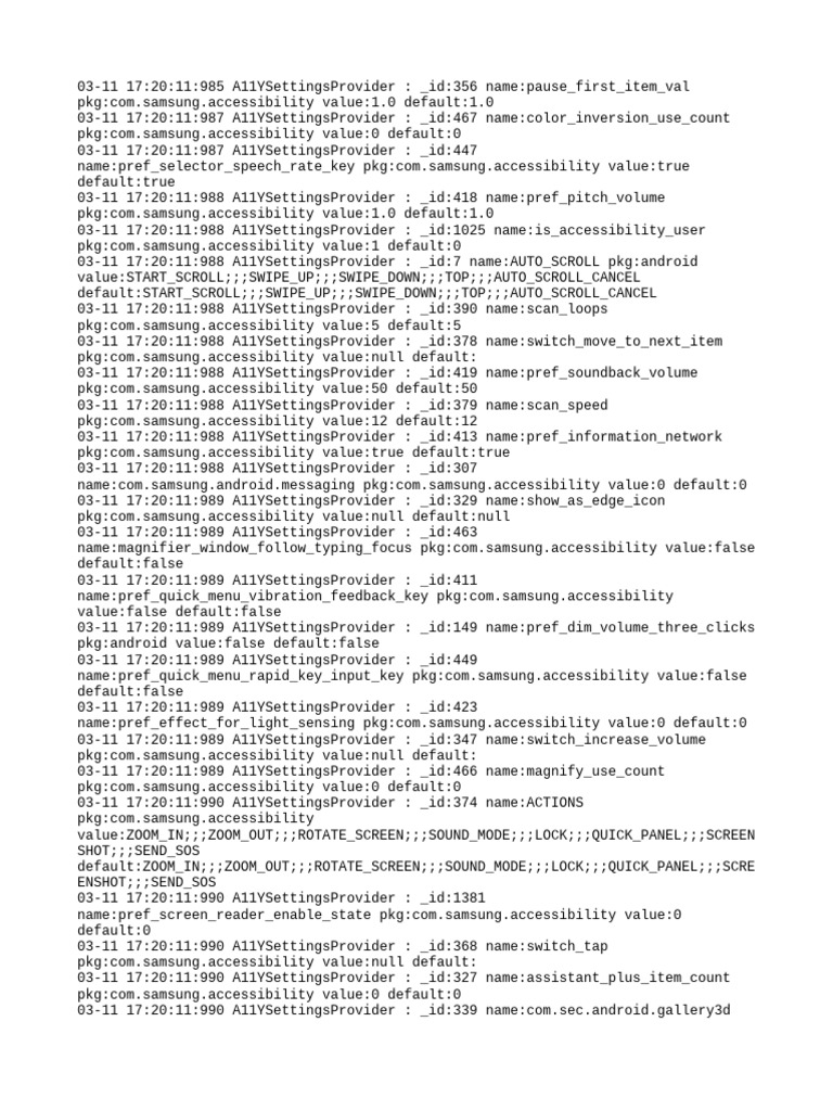 A11yprovider Log | PDF | Alphabet Inc. | Smart Devices