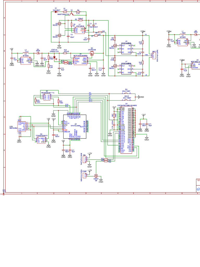 ESP32 Based Pump Controller | PDF