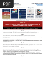 Potvrda o Zdravstvenom Stanju Za Lica Koja Odlaze U Inostranstvo | PDF