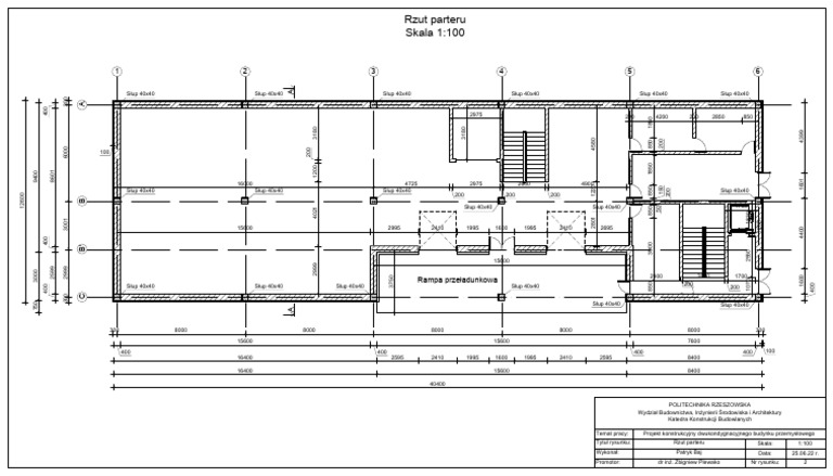Rys. 2 – Rzut parteru | PDF
