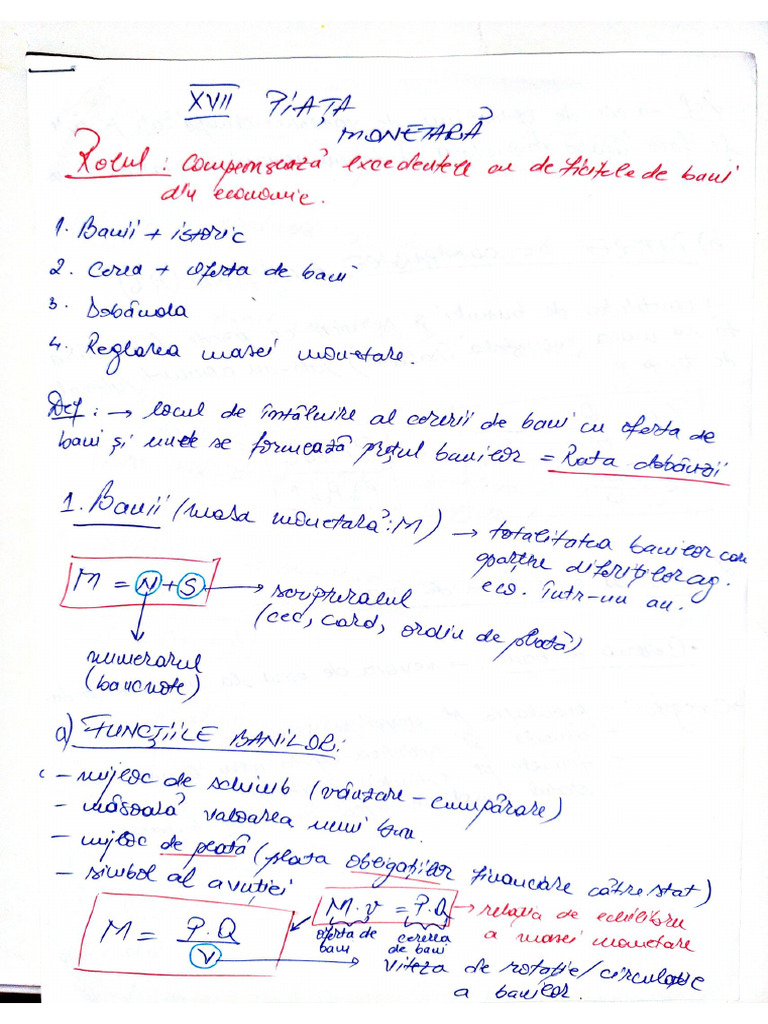 Piata Monetara | PDF