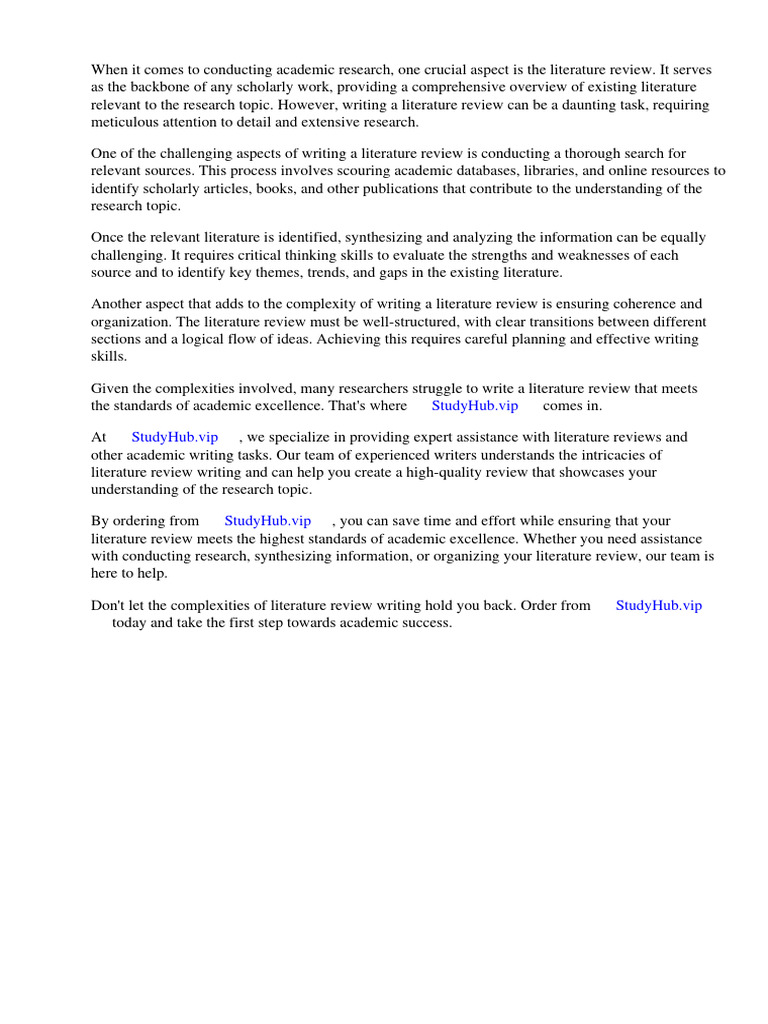 Literature Review Interview Methodology | PDF | Methodology ...