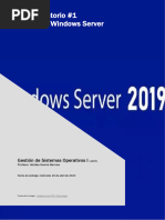 GPO en Windows Server 2019: Guía Completa | PDF | Ventana (informática) | Microsoft Windows