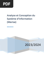 Méthode D Analyse MERISE (MCC-MCT-MOT-MCD-MLD) Cours Exercices Avec ...