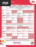 Chartwells School Menu 2025/26 | PDF | Salad | Gravy