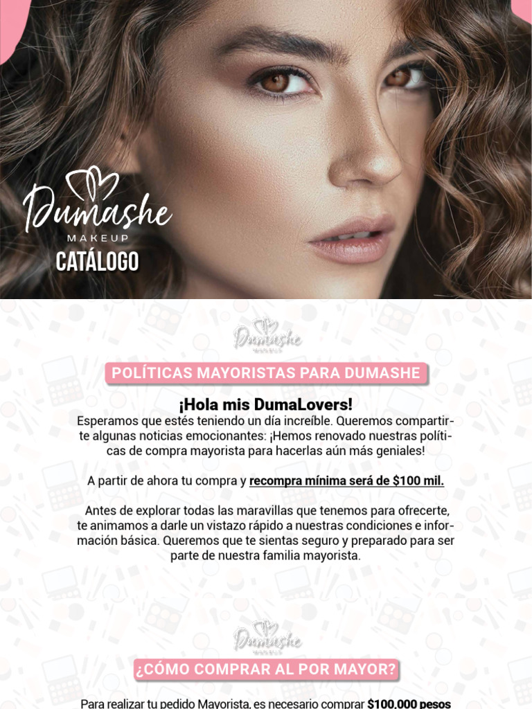Catálogo Dumashe 2024 Bog | PDF | Productos cosméticos | Belleza