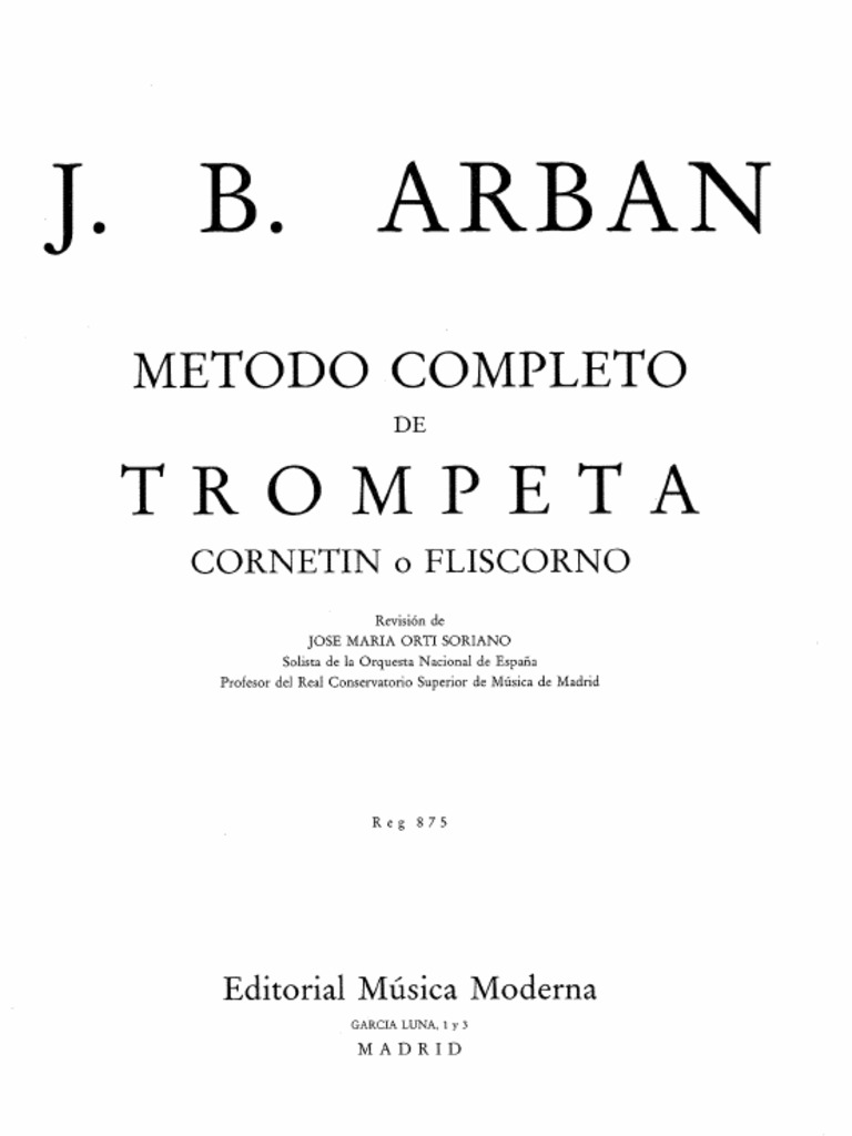 ARBAN | PDF