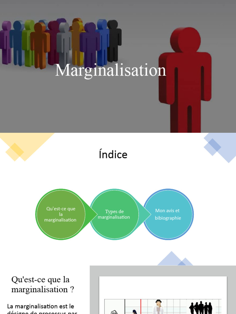 Comprendre la marginalisation sociale | PDF | Exclusion sociale | Économie