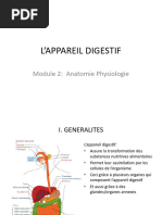 Anatomie de L'appareil Digestif | PDF | Tractus gastro-intestinal | Bile