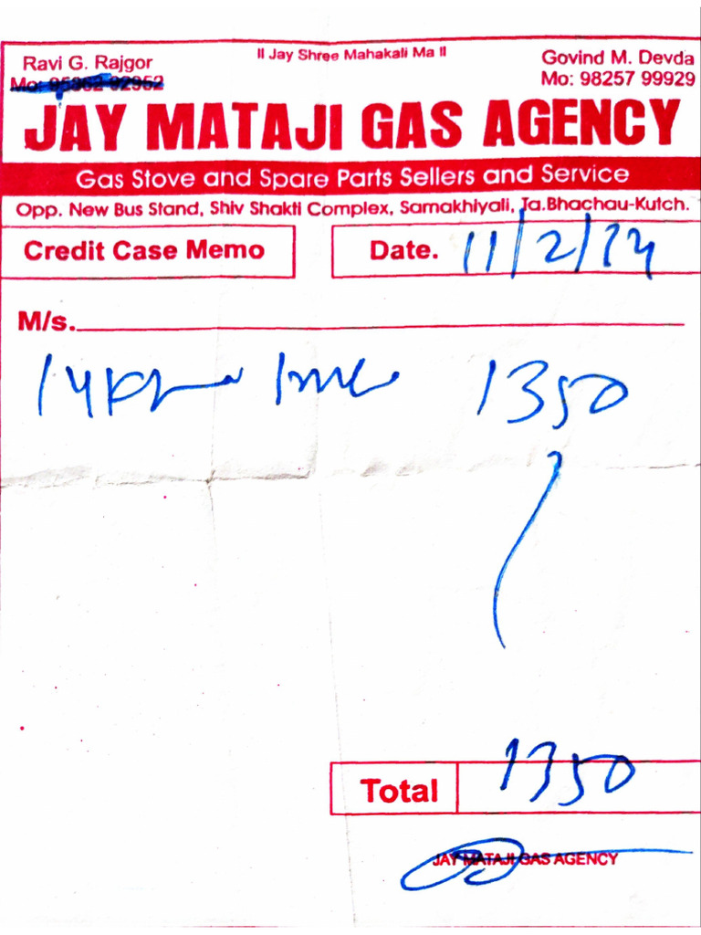 Gas Bill | PDF