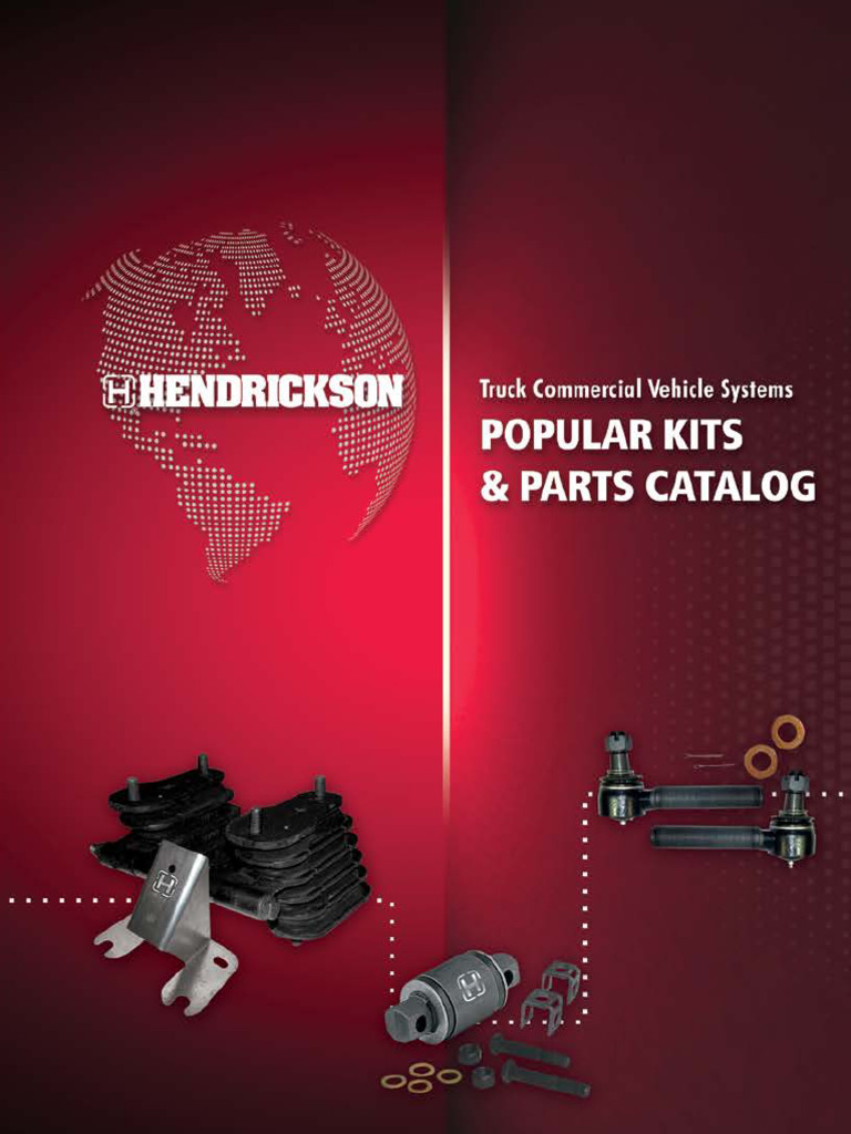 Hendrickson Catalog Popular Suspension Parts 2018 | PDF | Axle ...