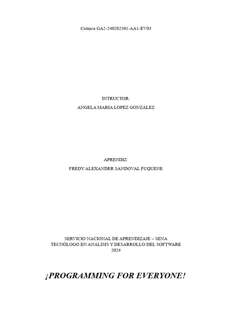 Crónica de Guido van Rossum y Python | PDF | Technology & Engineering