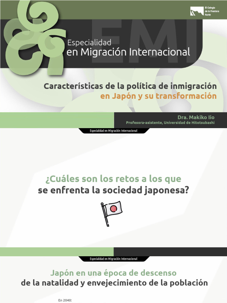 EMI 2024 M1U2 - Panorama de La Migración en Asia (Presentación) | PDF ...