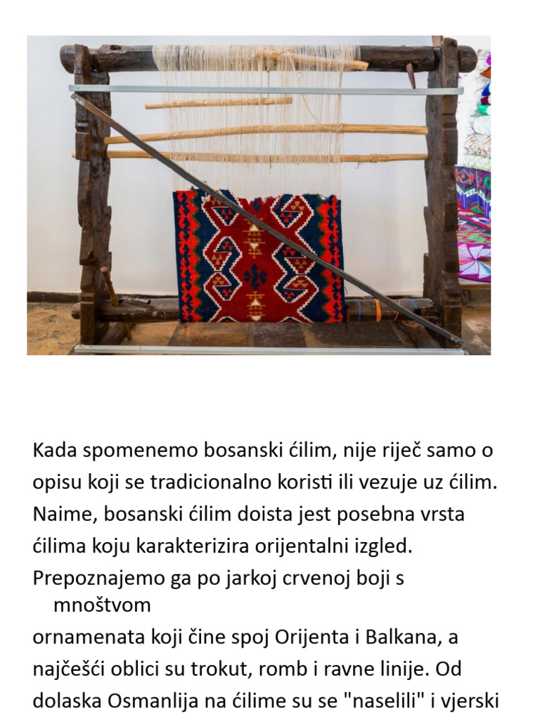 Bosanski Ćilim | PDF