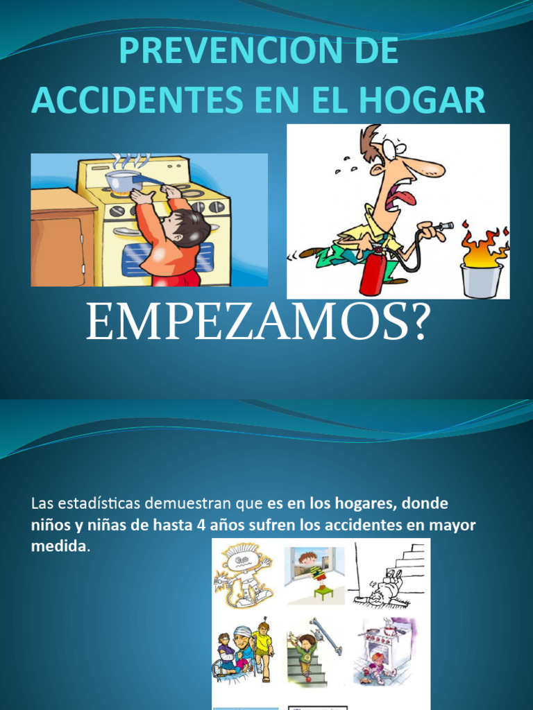 Prevencion de Accidentes en El Hogar | PDF | Estufa de cocina