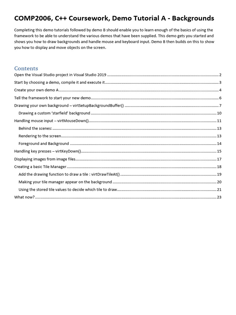 COMP2006 CW1 DemoA v1.1 | PDF | Inheritance (Object Oriented Programming) | Pointer (Computer ...