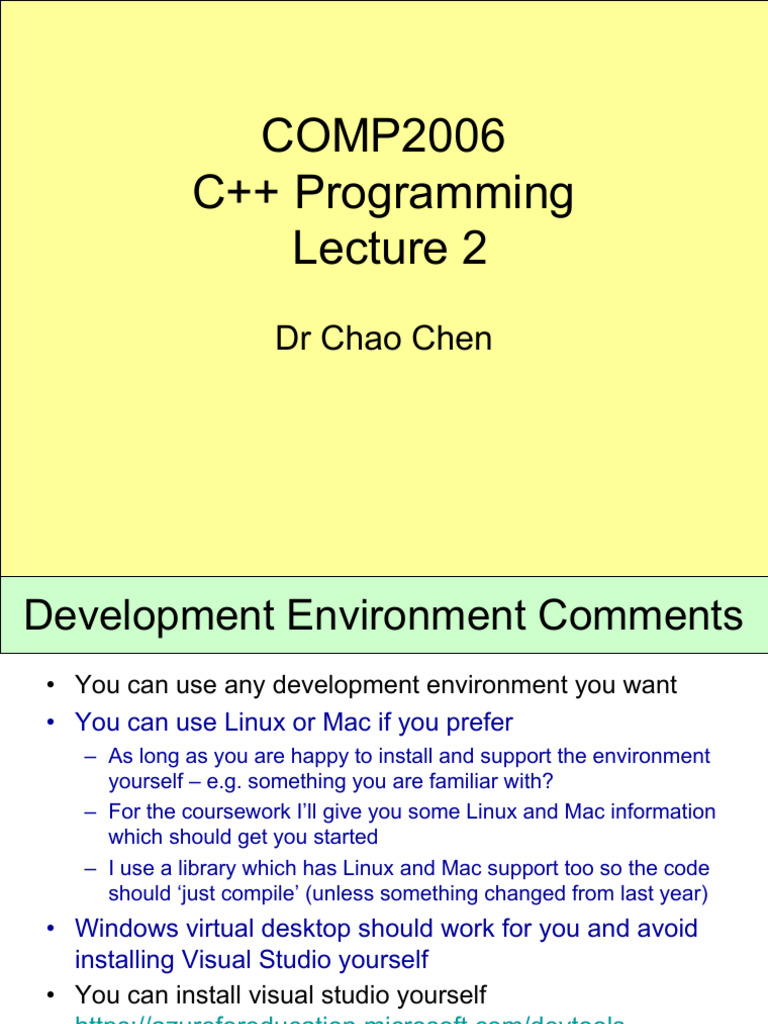 COMP2006 Lecture 2 Data Types and Pointers | PDF | Pointer (Computer Programming) | Boolean Data ...