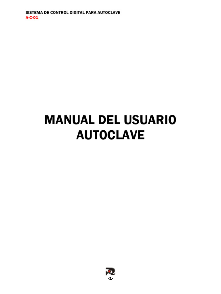 Autoclave Steri Clave 6L | PDF | Hogar, jardinería y bricolaje