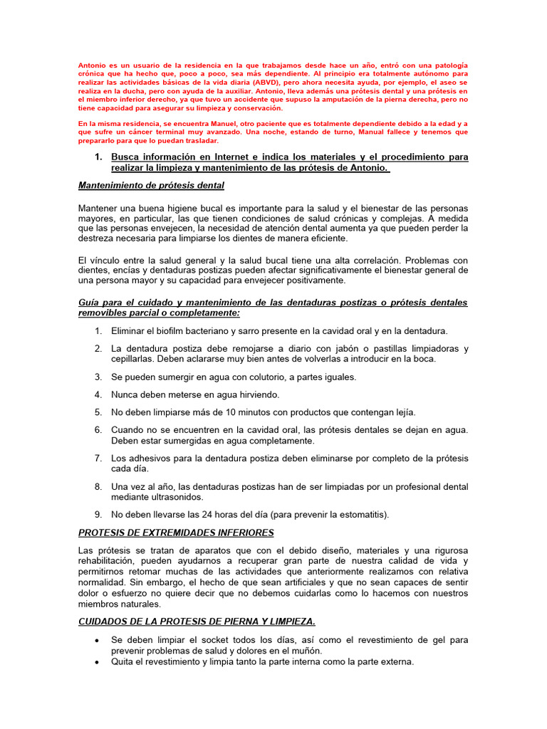 Caso Practico 4 MF 1017 | PDF | Especialidades Medicas